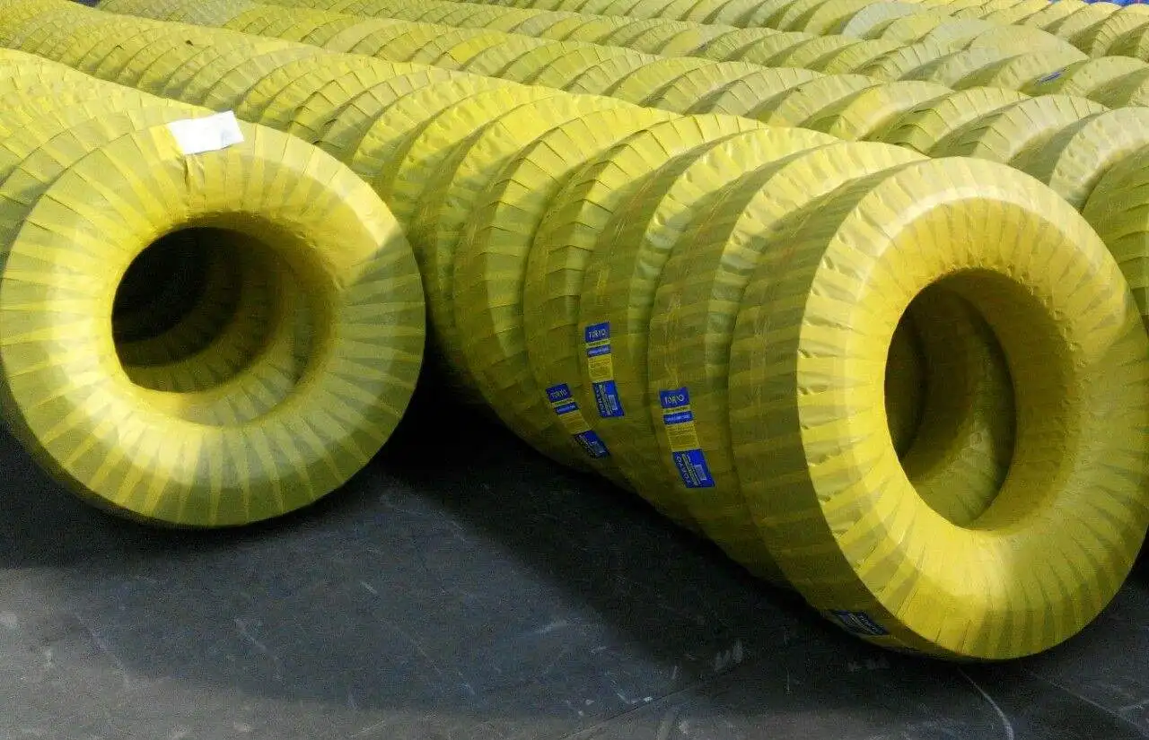 Automatic Vertical Cable Wire Coiling Wrapping And Tire Packing Machine ...