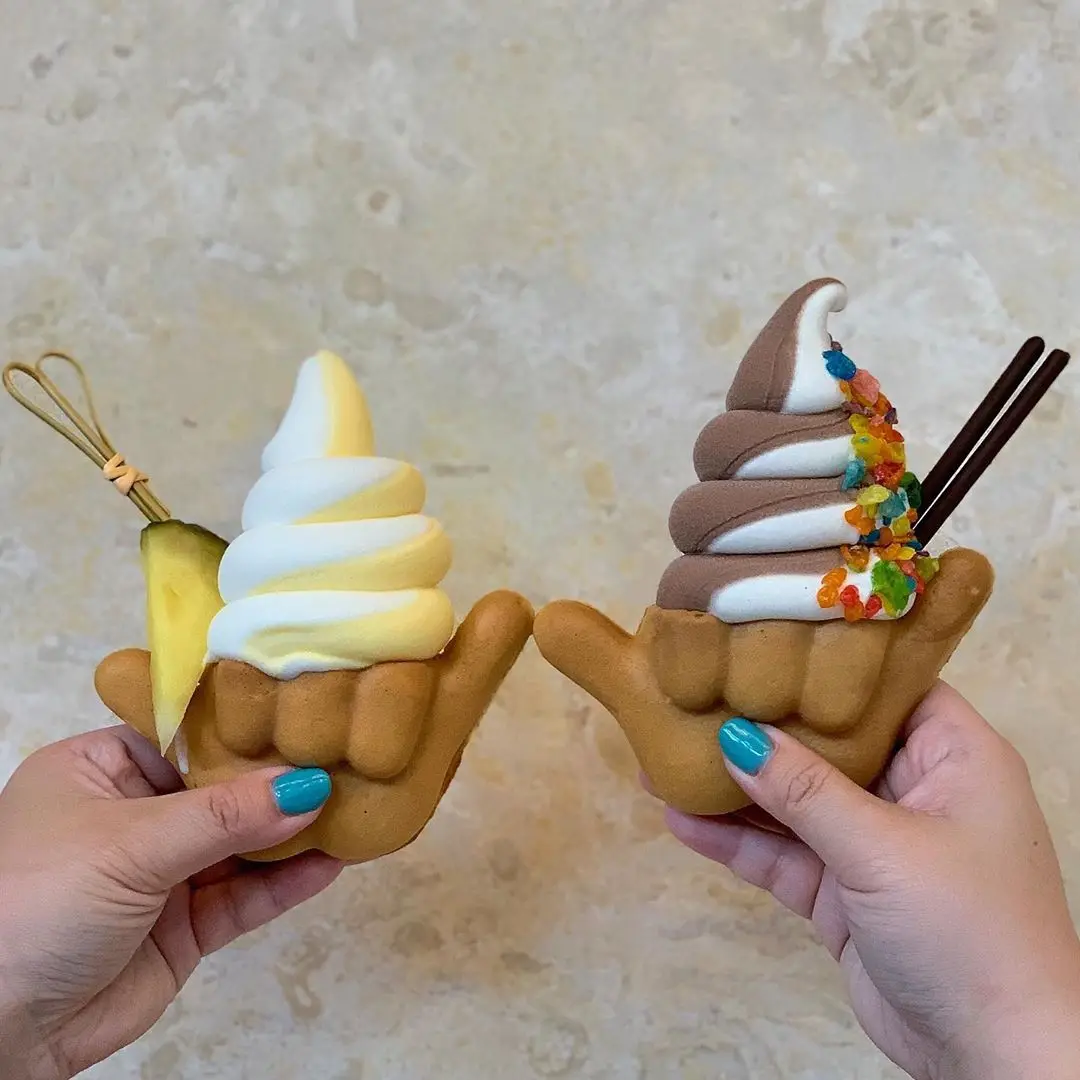 Taiyaki Open Mouth Shaka-Boom /taiyaki Ice Cream Waffle Cone Maker ...