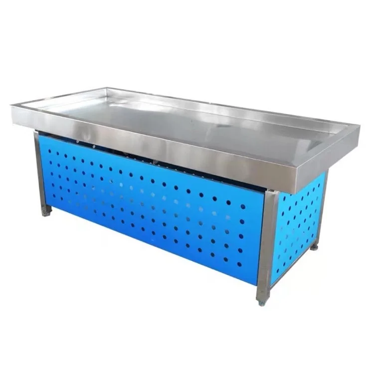 304 Grade Stainless Steel Seafood Display Table - Buy Stainless Steel ...