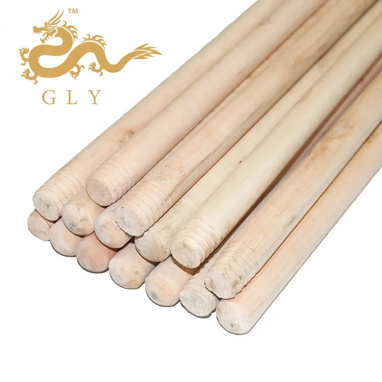Guangxi Gly Factory Oem 120cm Cheapest Wooden Broom Stick For Indian ...
