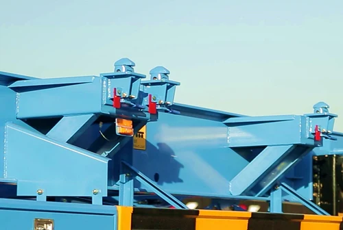 20ft ISO Tank Container Skeletal Chassis - Customized Panda Truck Trailers