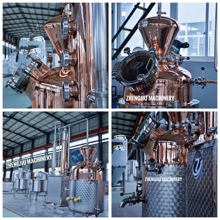 Distilling Machine Gin Alcohol Distillation Equipment Gin Making ...
