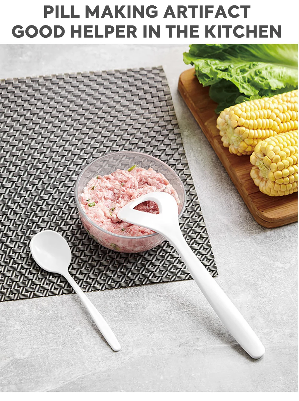 Meatball Maker Spoon Pp Meatball Maker Non-stick Creative Meat Ball ...