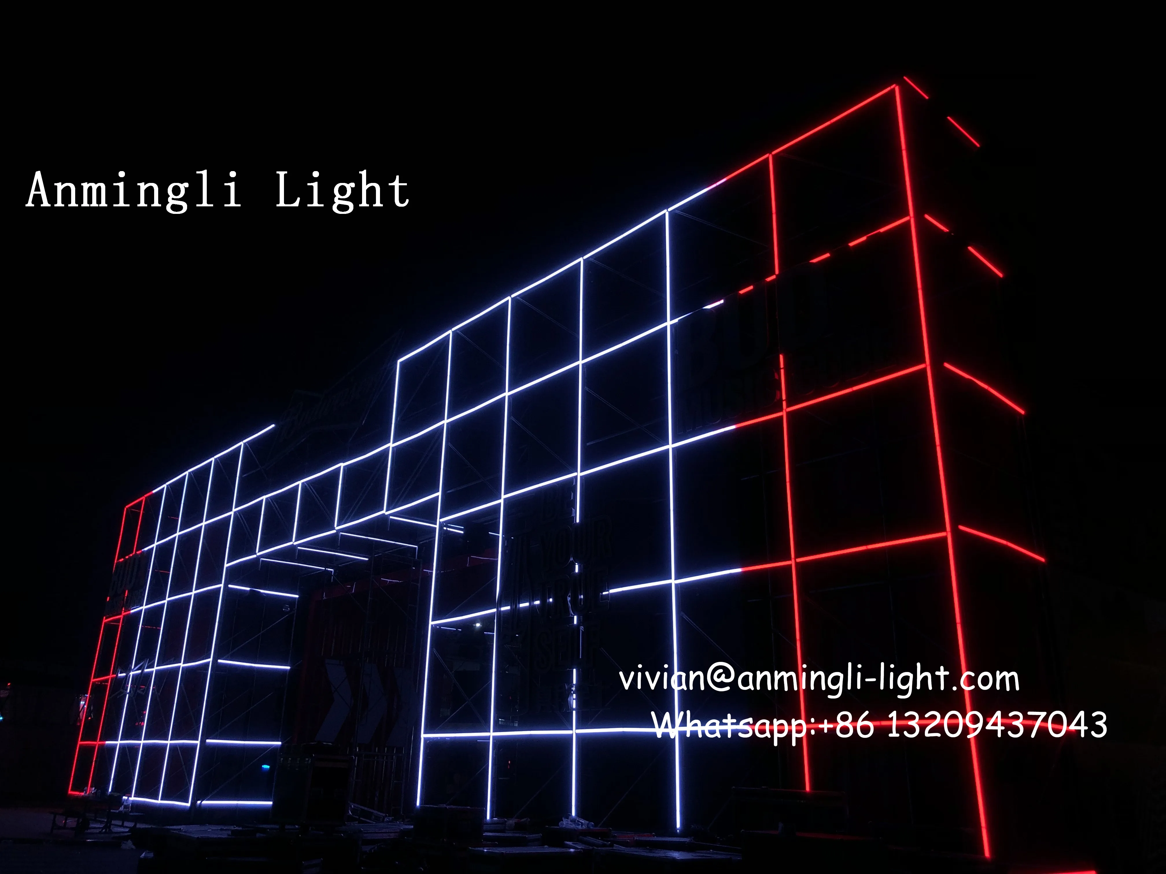 1M Artnet Bar Pixel RGB Led Pixel Mapping Strip for DJ