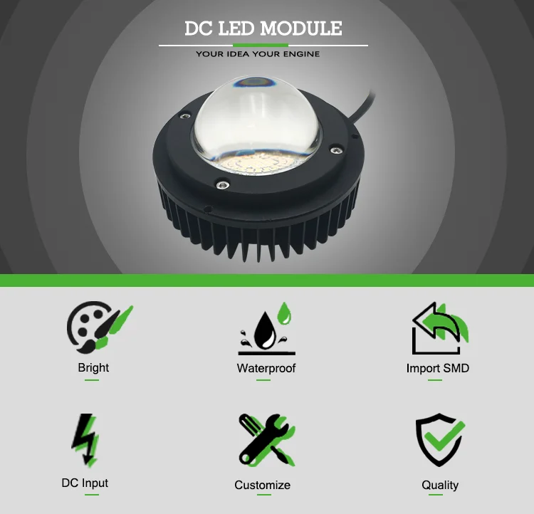 Outdoor Road 40w 36-42vdc Round Outdoor Led Street Light With Led Lens ...