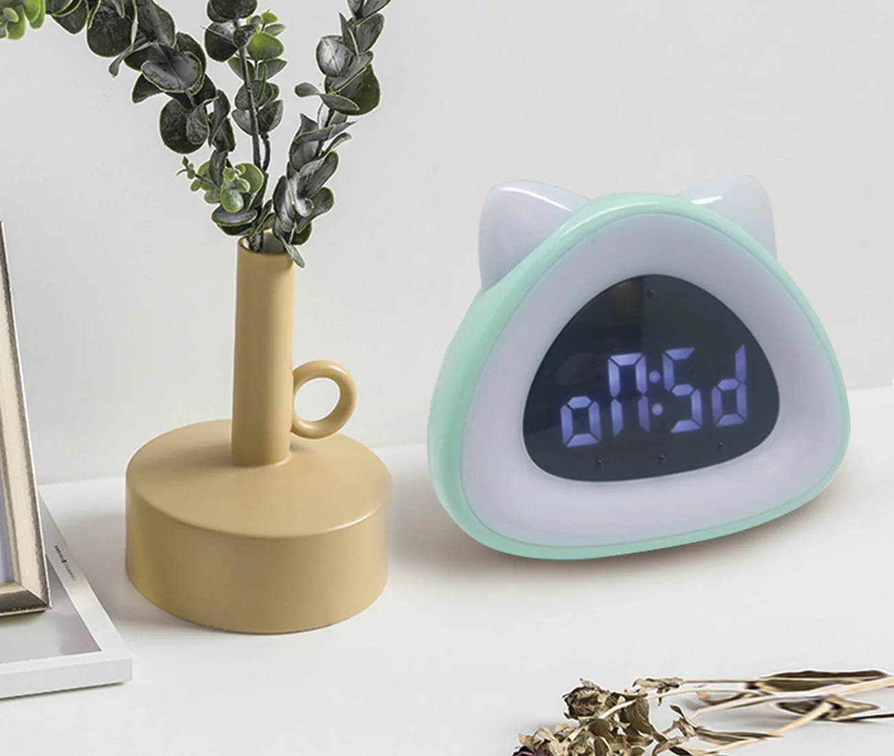 New Arrival Sublimation Blank Digital Alarm Clock - Buy Pretty Alarm ...
