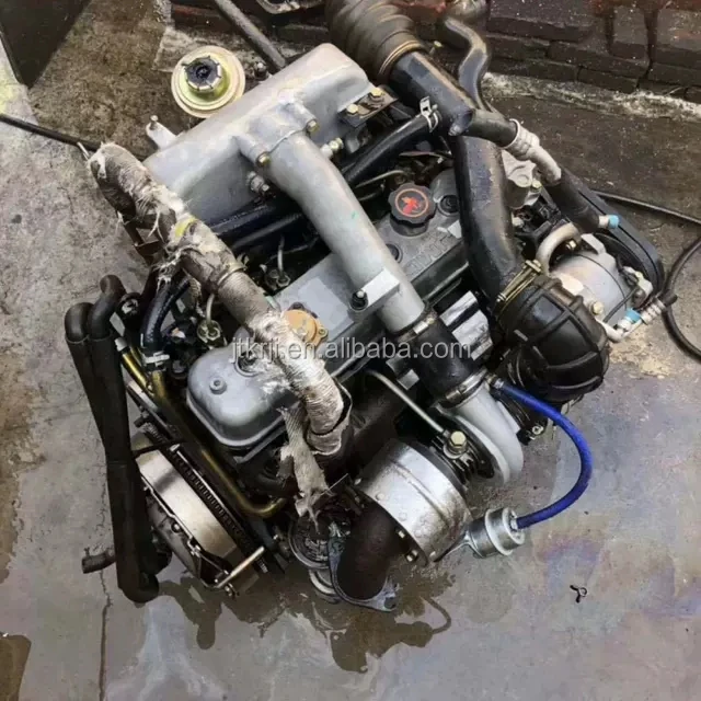 Free Shipping 4JB1T Used Genuine Engine Motor Fit for ISUZU- Pick-up ...