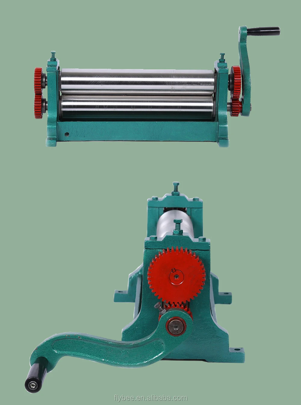 310mm/450mm Manual Bees Wax Flat Sheet Mill Roller Machine