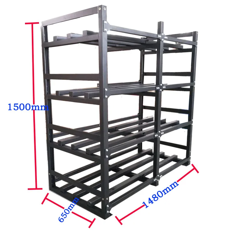 Solar Battery Rack for 20pcs 12V 150Ah/250Ah Batteries & OEM Options