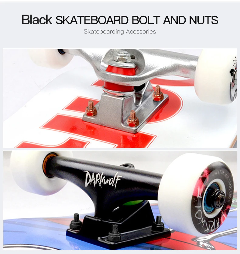 Wholesale 25mm Skateboard Hardware Bolts - Durable & Reliable