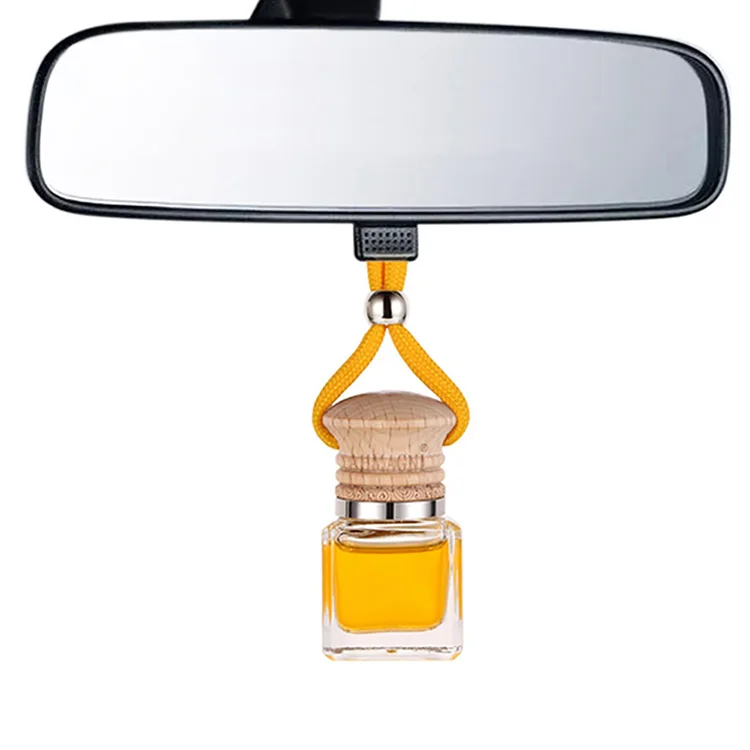 Hanging Aromatic Liquid Car Perfume With Wooden Cover - Buy Liquid Car ...