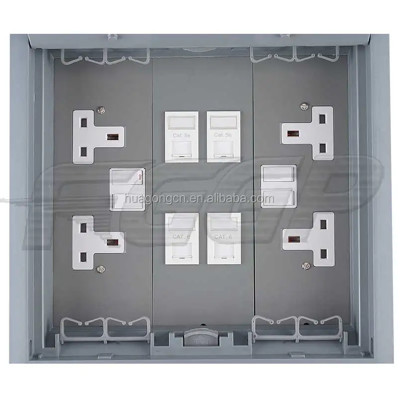 Recessed Floor Box - Versatile and Durable Electrical Solution