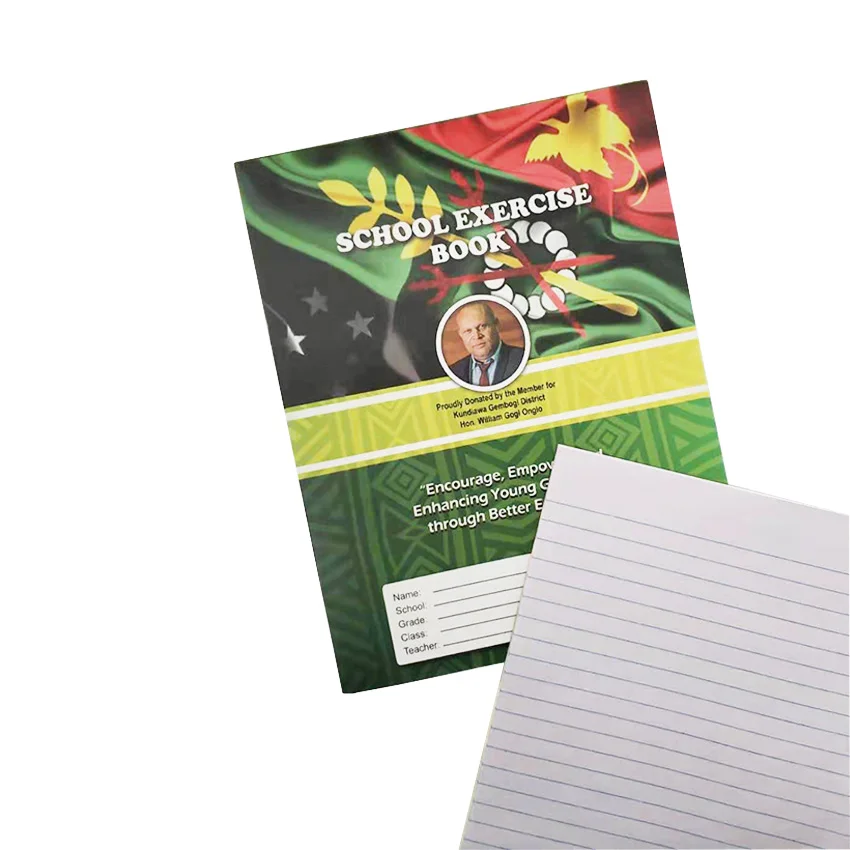 Single Line Exercise Notebooks Stapled Exercise Book With Good Price ...