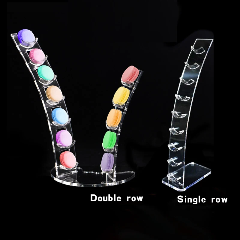 Acrylic 9-tier Stair-step She Clear Acrylic Dessert Sweet Display Stand ...
