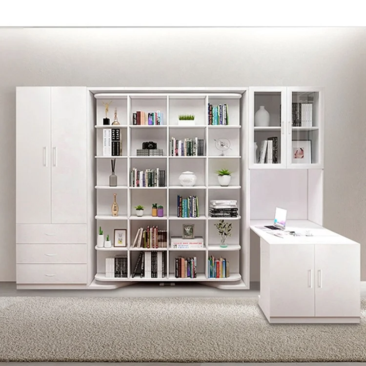 Revolving Murphy Bed Smart Home Furniture Vertical Folding Swivel Wall ...