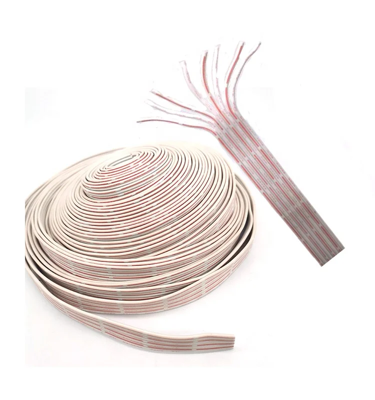 Customized Length Ul21016 26awg 28 Awg 300v 8 Pin Flat Ribbon ...