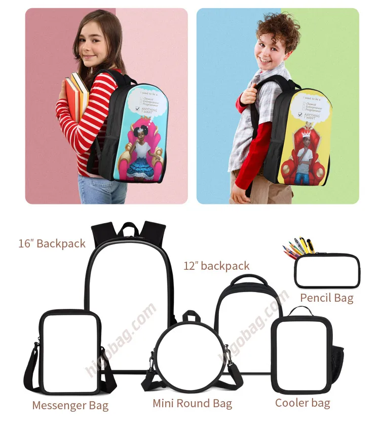 Customizable School Backpacks - Perfect for Kids & Teens