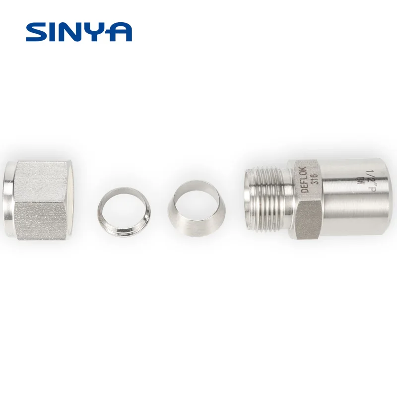 Tube Socket Weld Connector 316ss Swagelok 6000psi Weld Connector Tube ...