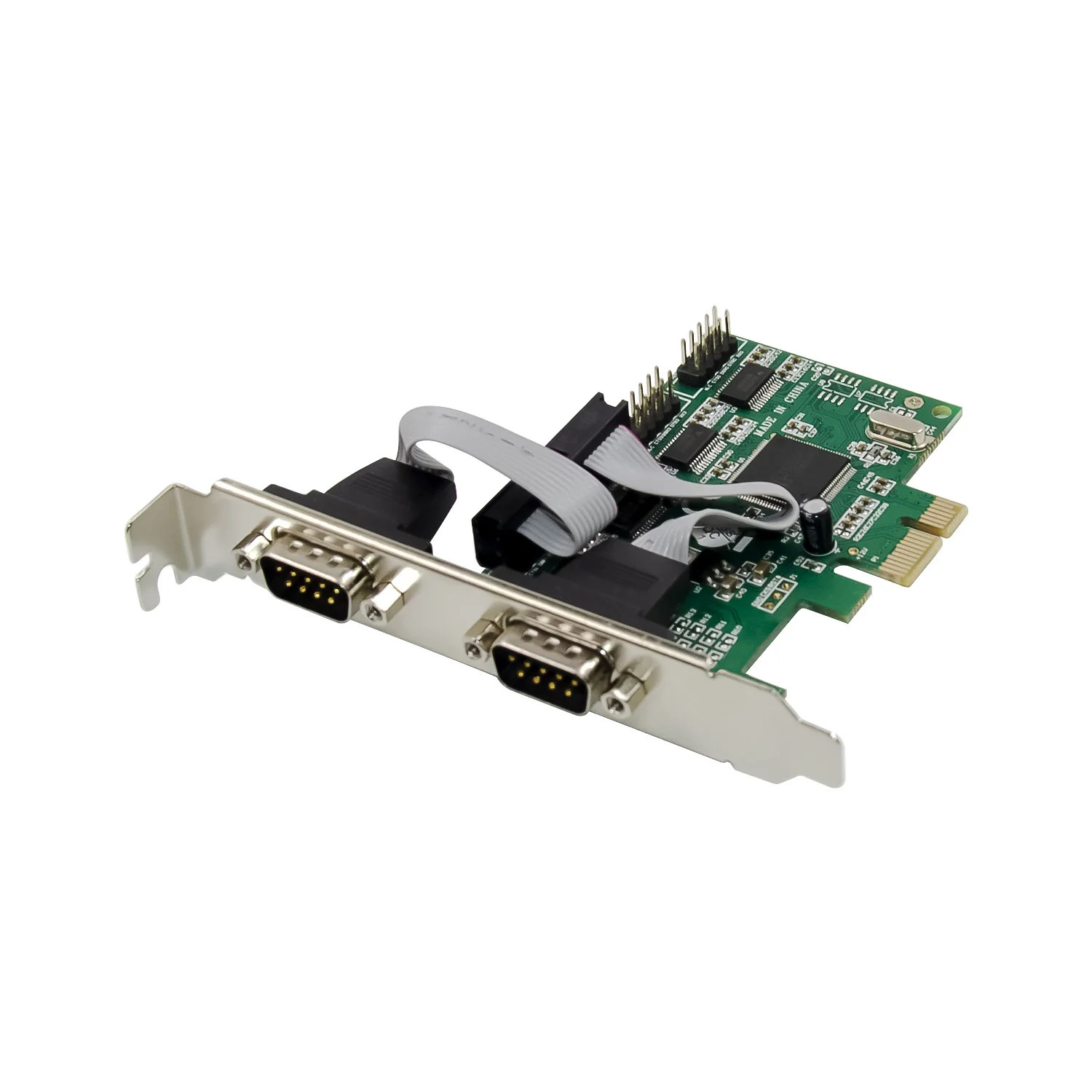 Pcie Ch384l 4s Db-9 Rs232 Serial Port Card Controller Card Pci Express - Buy 4s Db-9 Rs232 ...