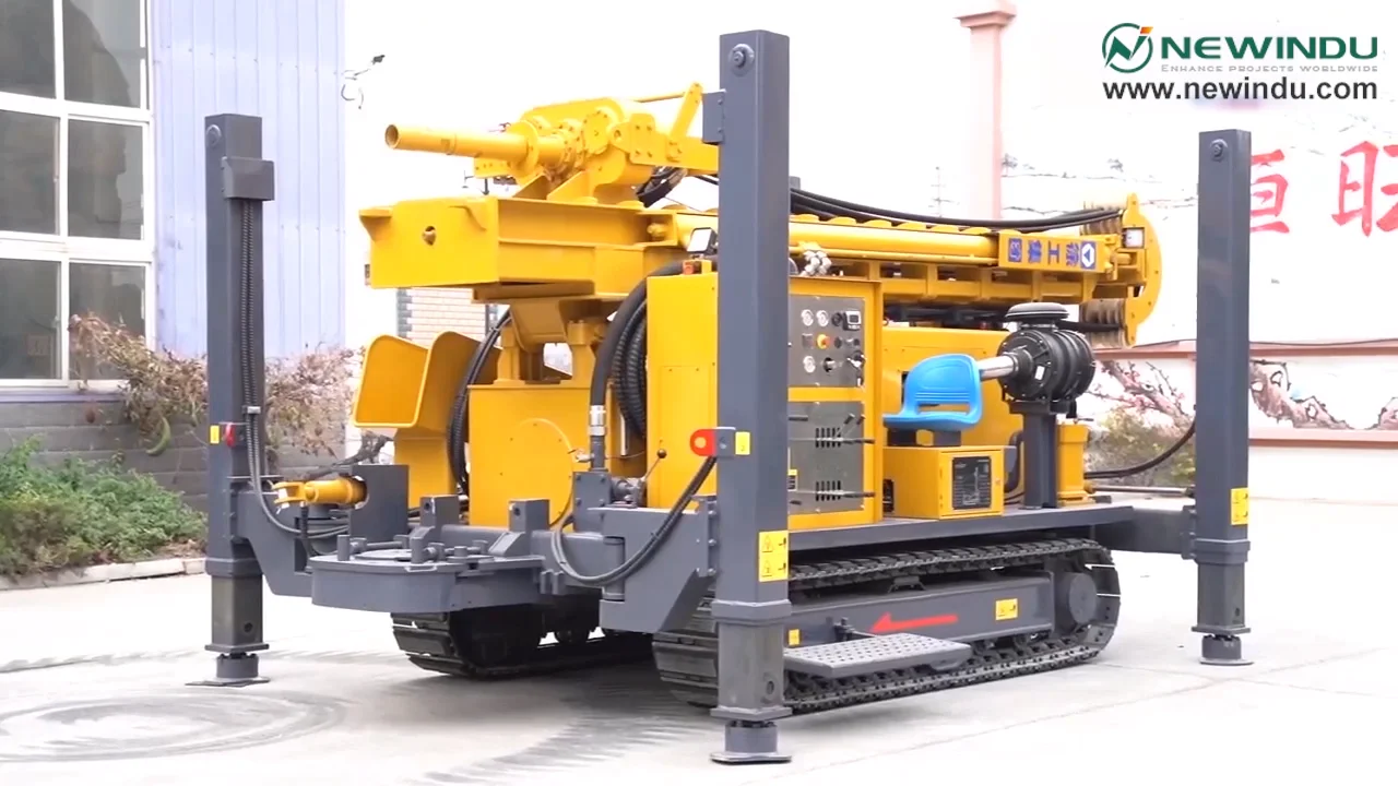 Xsl5 Depth 500m Water Drilling Machine Optional Drill Rig Rod High ...