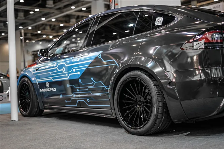 CMST Style Body Kit for Tesla Model X - Carbon Fiber Facelift