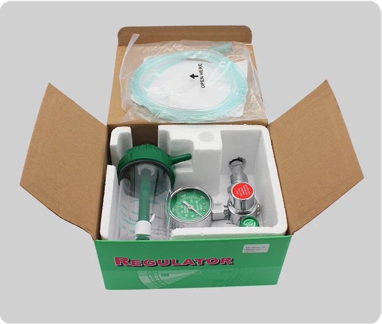 Medical Oxygen Regulator Cylinder Regulator Double Stage Mini Gas Co2 ...