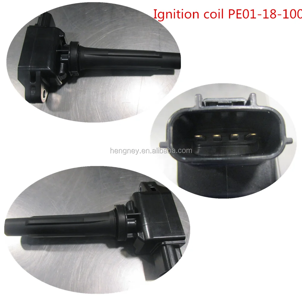 Hengney Ignition Coil H6t61171 Pe01-18-100 Pe01-18-100a Pe0118100 For ...
