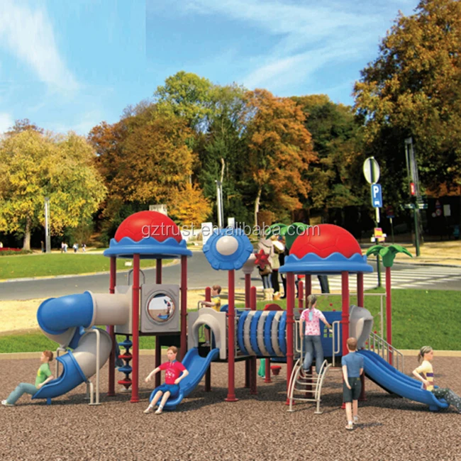 Easily Assembled Children Curved Playground Slide - Buy Curved ...