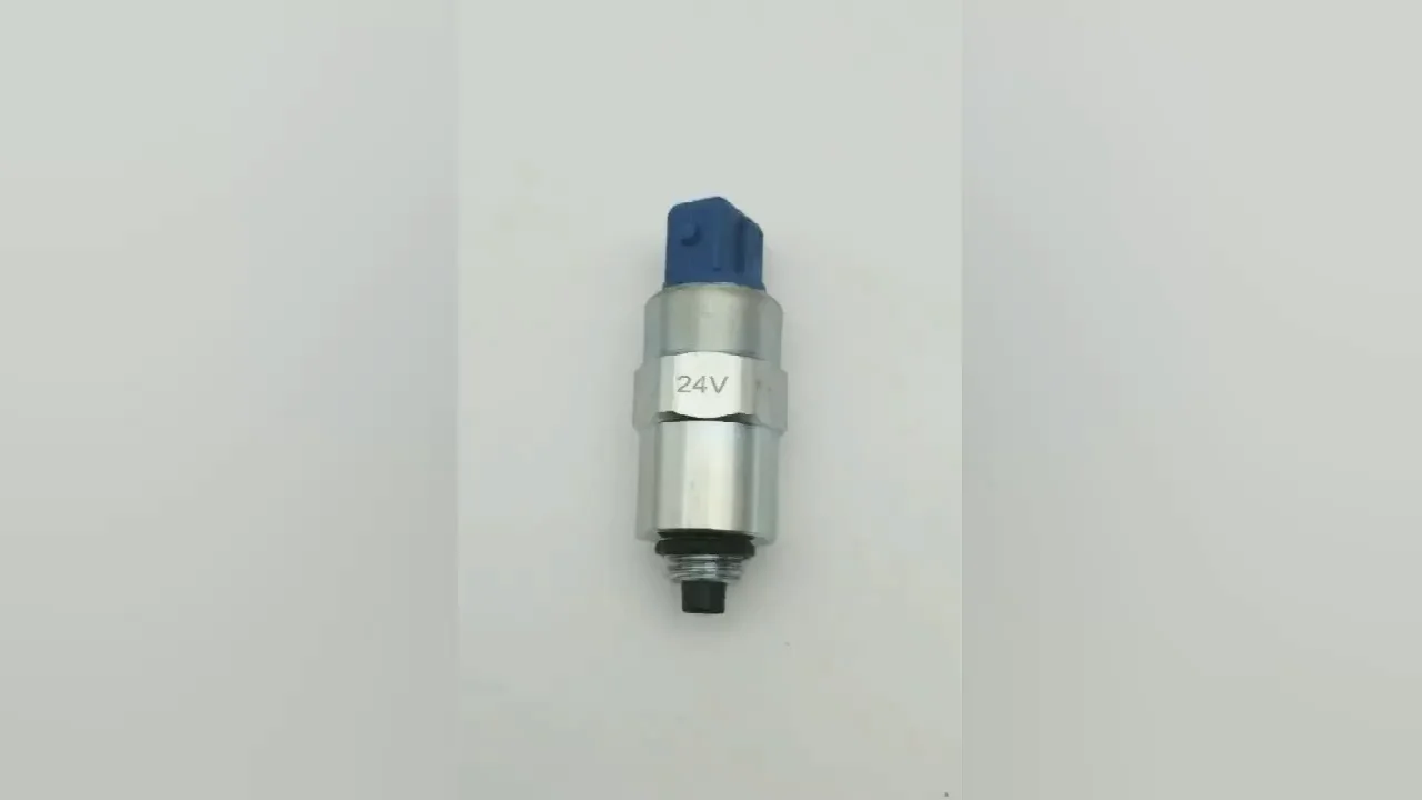 Cat Excavator 12v/24v Fuel Shutoff Shutdown Stop Solenoid 643244 ...