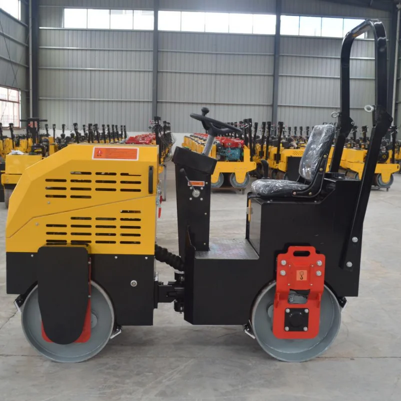 PME-R1500 1.5 Ton Ride-on Double Drum Roller - Low Maintenance