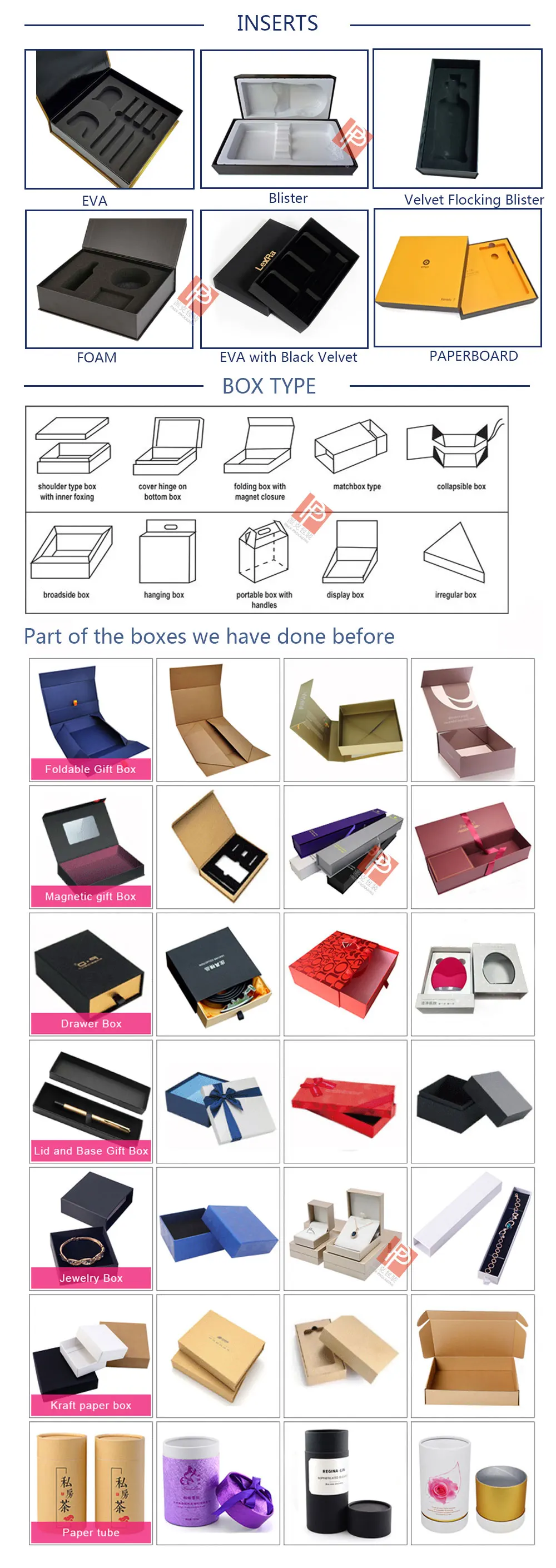 Packaging & Printing Cardboard Kraft Paper Gift Box For Water Drinkware ...