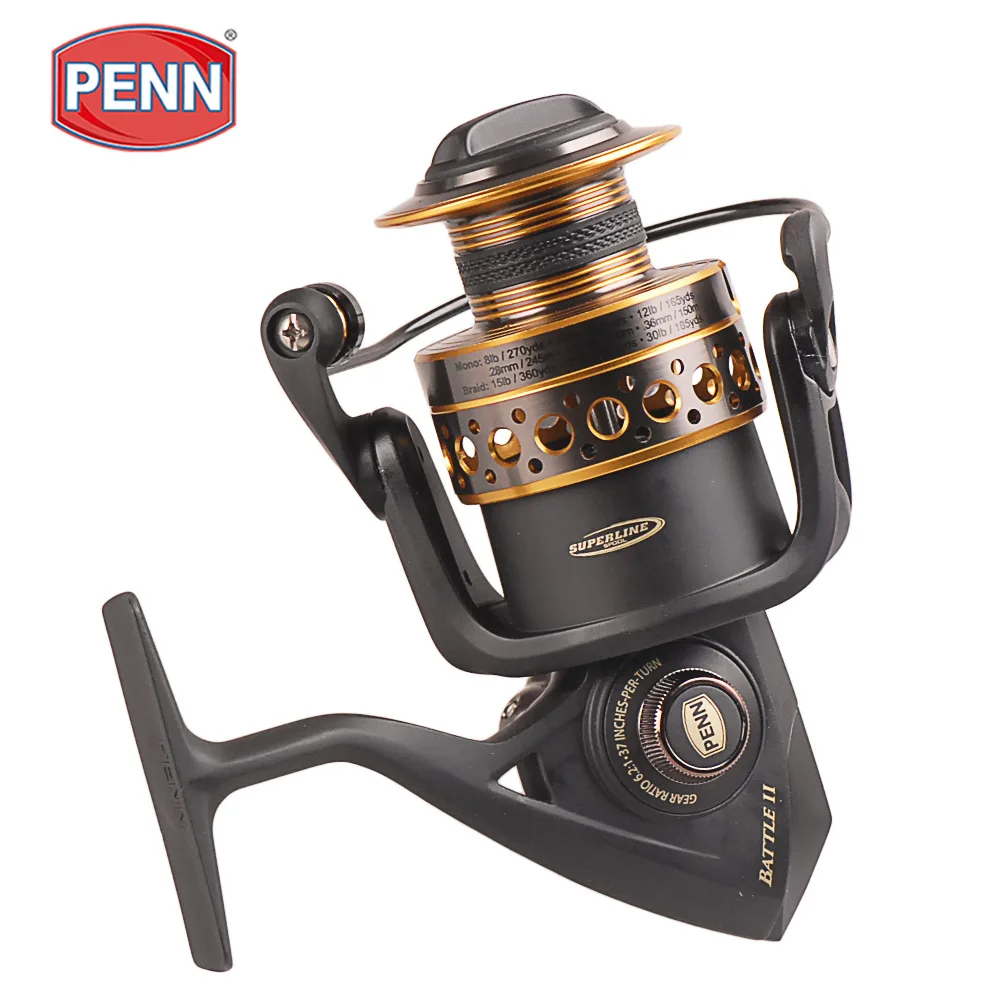 Penn Battle Ii 3000-8000 Sea Big Game Baitcasting Trolling Saltwater ...