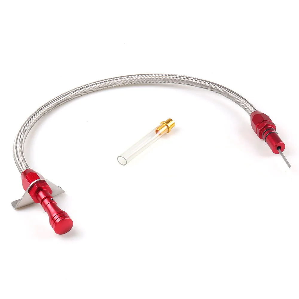 TH350 TH400 Flexible Stainless Transmission Dipstick for GM Chevy