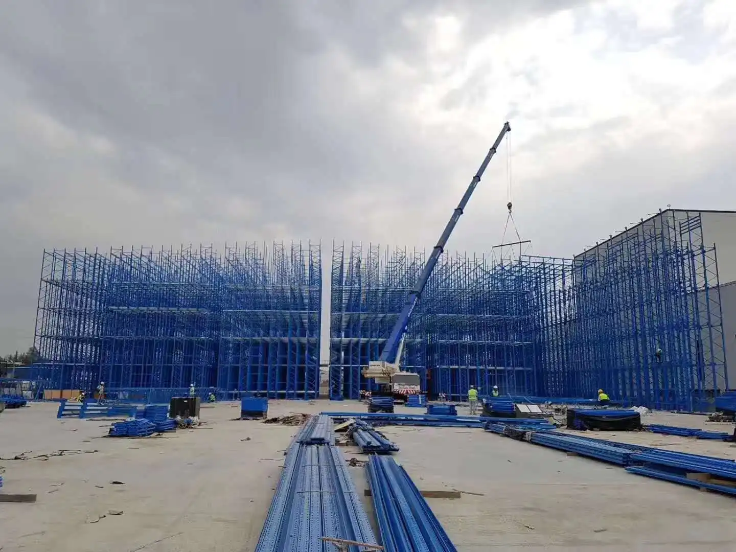 Customization Automatic Heavy Rack Clad Building System Warehouse Rack ...