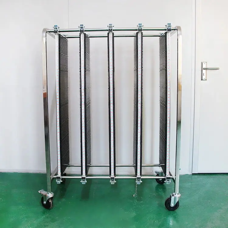 Esd Pcb Plates Storage Magazine Rack Trolley/900*550*1300 Industrial ...