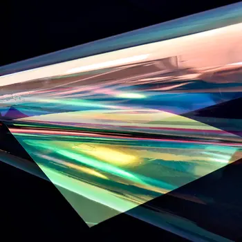 Environmental Laminated Plastic Mylar Iridescent Polyester Rainbow Film ...