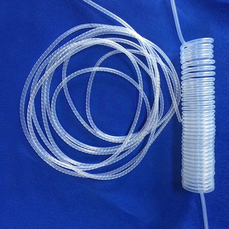 Spiral Tube PFA Coiled Tubing Custom Plastic Moulding