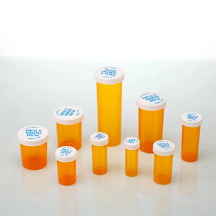 Push Down And Turn Plastic Push Down Turn Vial Container 60 Dram ...