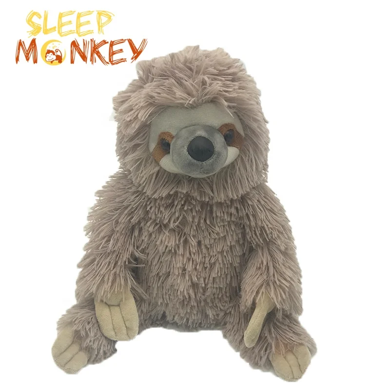Flaxseed Stuffed Animal Sloth Heat Antifatigue Pillow Plush Toy With ...