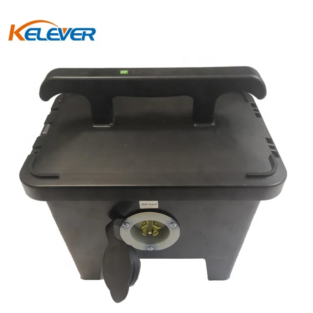 3 Phase 30a Twist Lock To 3 Circuits 20a Duplex Power Distro Box - Buy ...