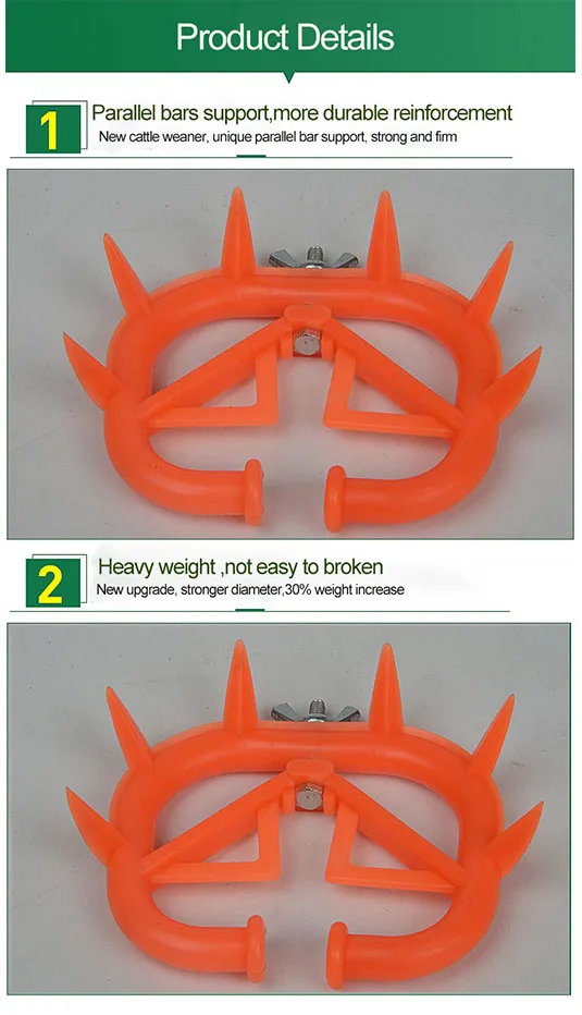 Calf Weaning Device - Plastic Cattle Nose Thorner Ring