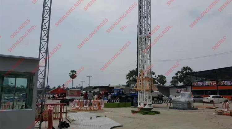 Affordable Amusement Park Drop Tower Rides - Outdoor Bungee Jumping ...
