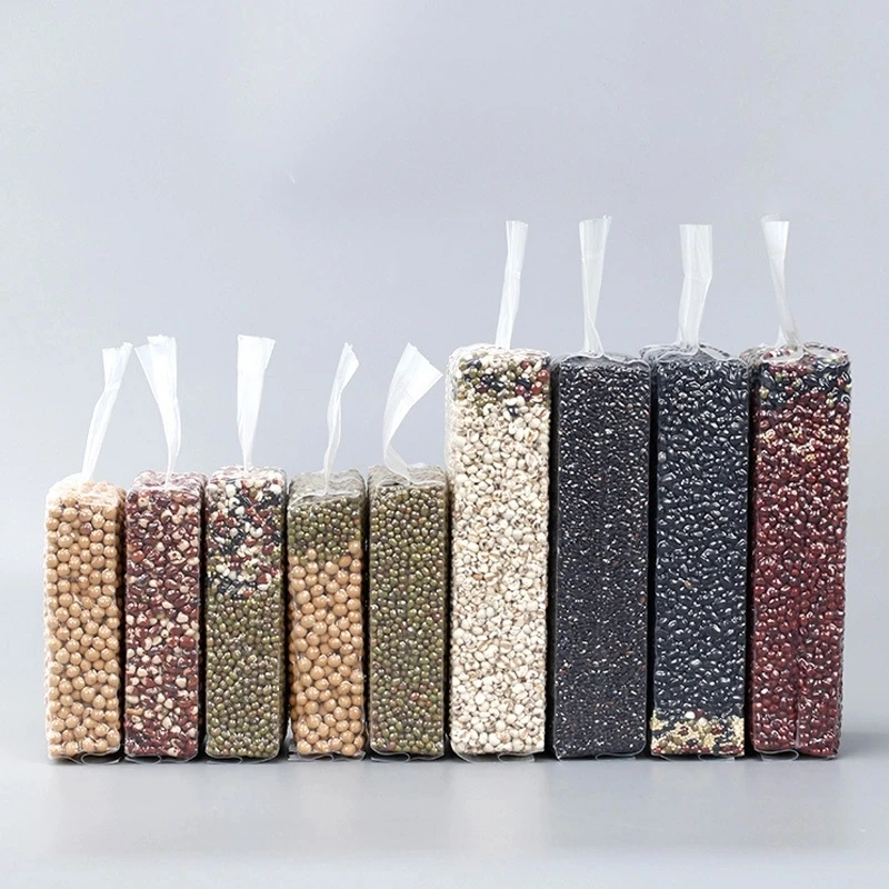 Clear Plastic Heat Sealable Rice Brick Food Packaging