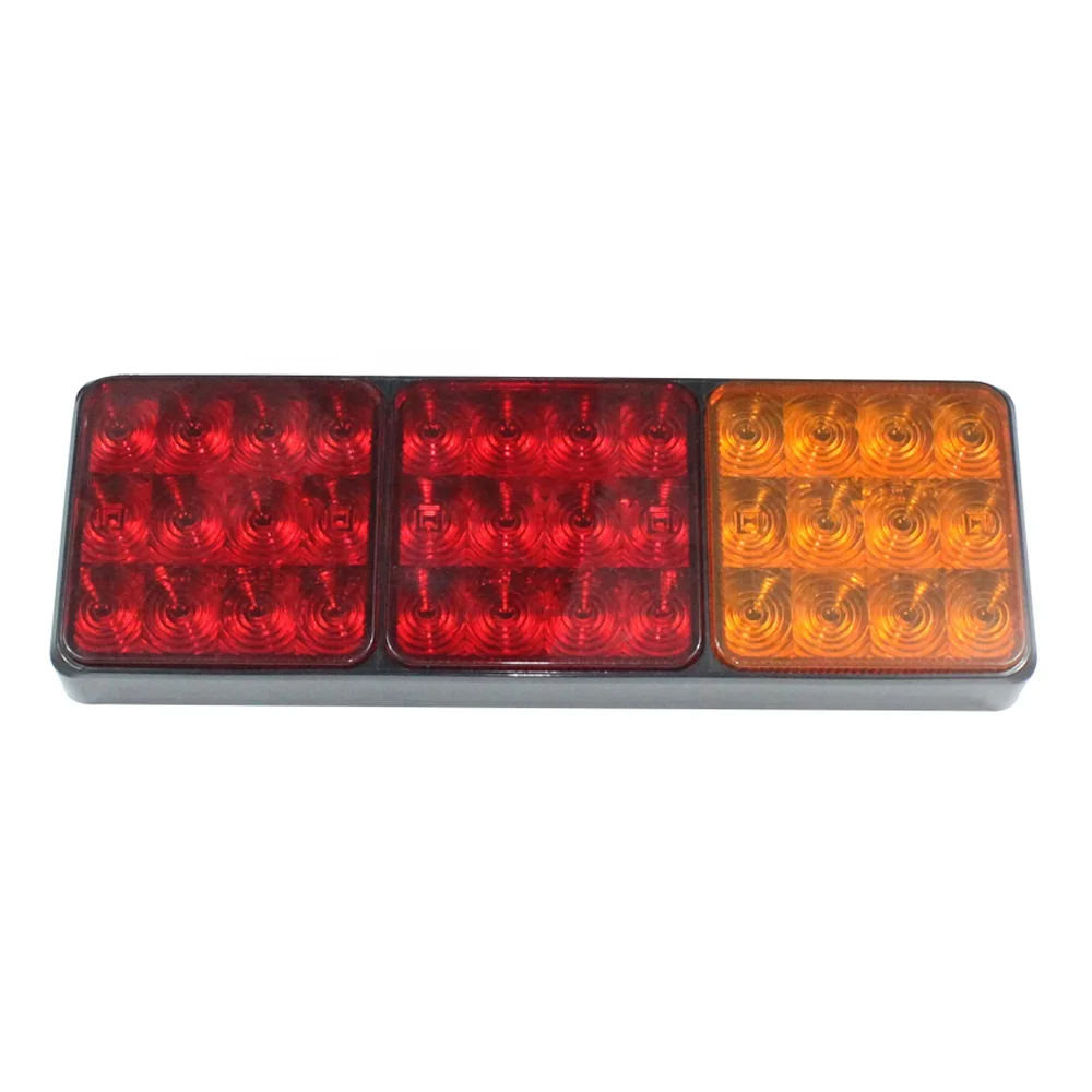Adr Rectangle 24 Volt Stop Indicator Turn Rear Led Truck Lights - Buy ...
