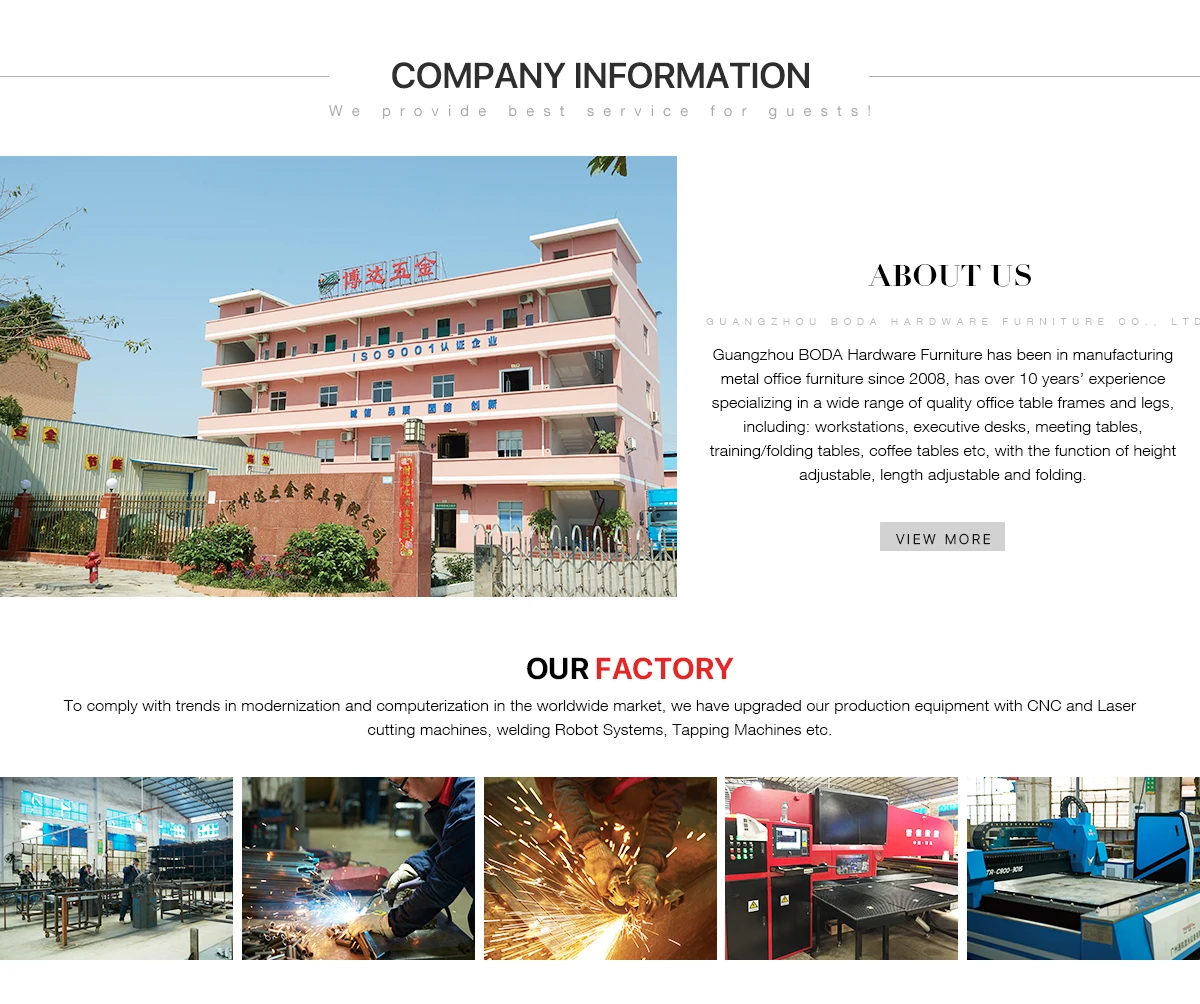 Guangzhou Boda Hardware Furniture Co., Ltd. - Metal Desk Frame, Office ...