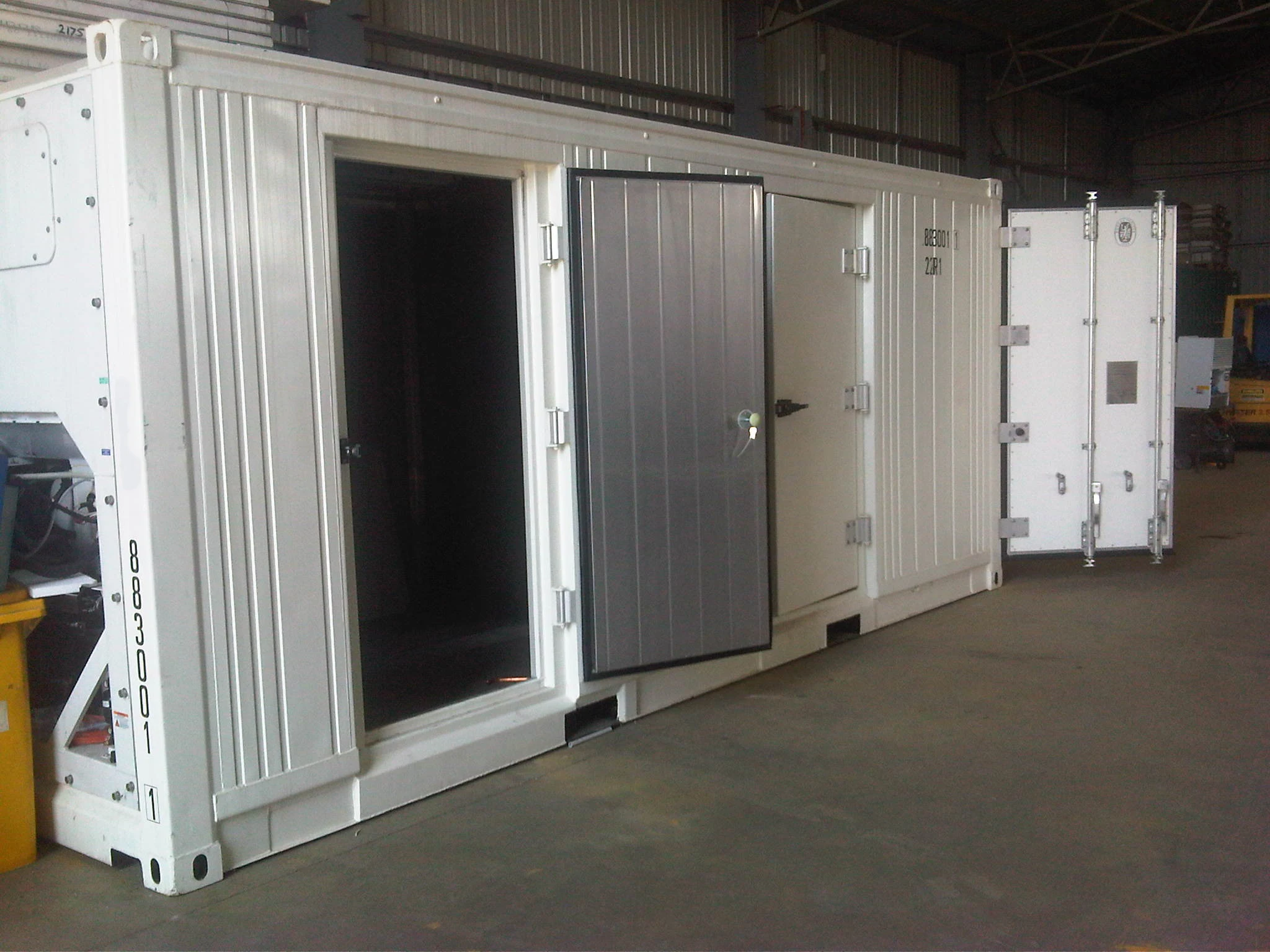 Customized 40ft Thermo King Refrigerator Container Side Door Reefer ...