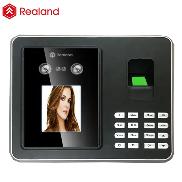 Realand Face Id Time Clock F-g425 With Wifi Communication And Free ...
