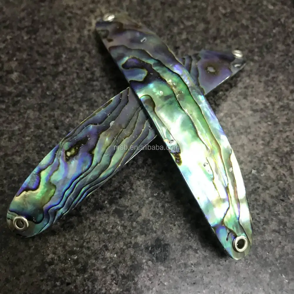 Abalone Shell Spoon Fishing Lure 100mm - Waterproof Bait