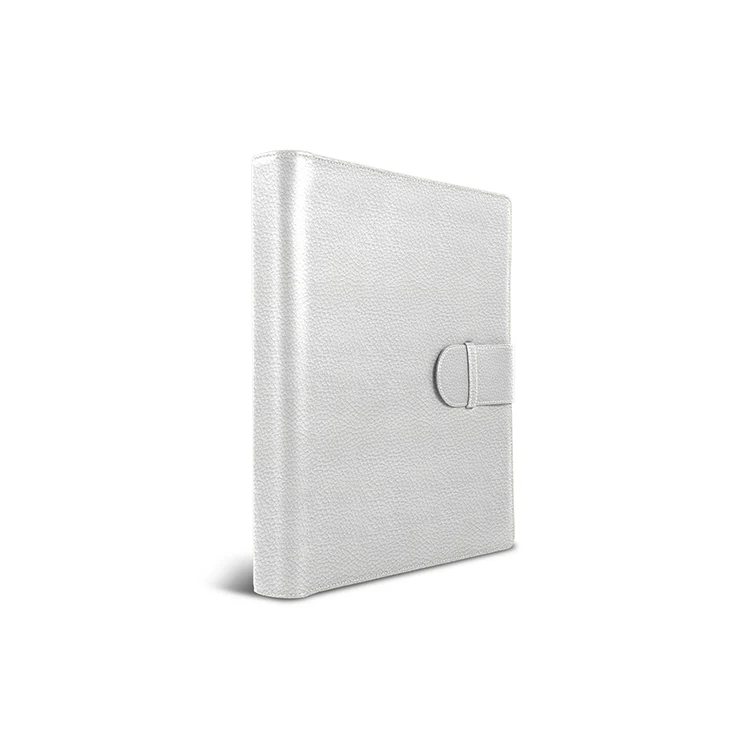 2021Stylish Padfolio Leather Compendium Business Portfolios with Handle ...