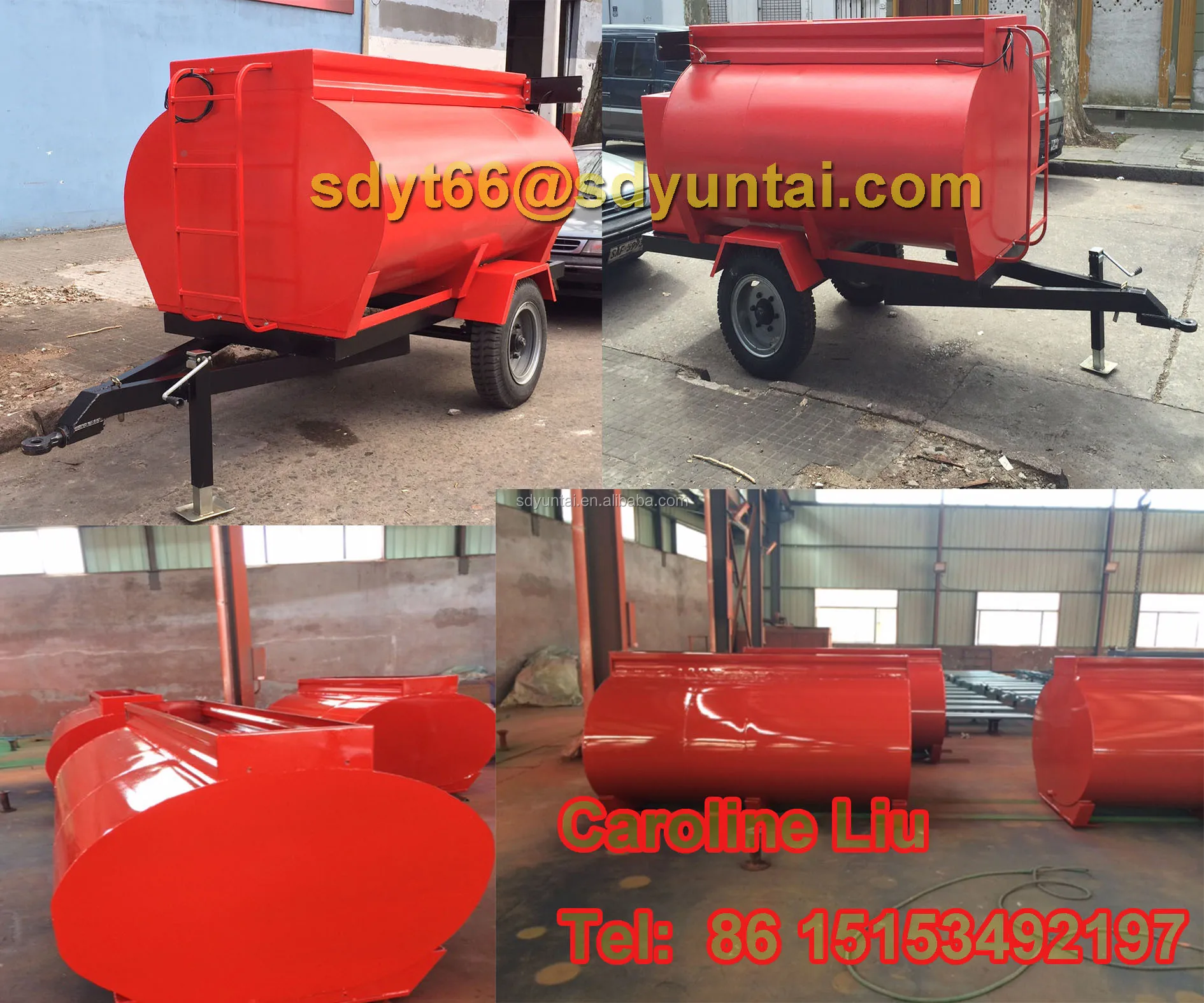 Walter Tank Trailer with Portable Fire Pump - High Productivity